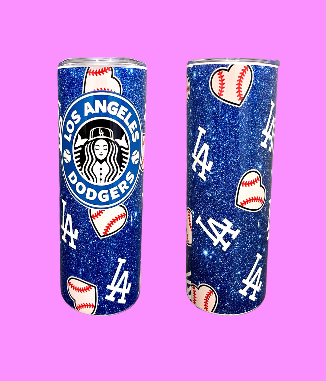 Dodger Blue Starbux Tumbler - Etsy