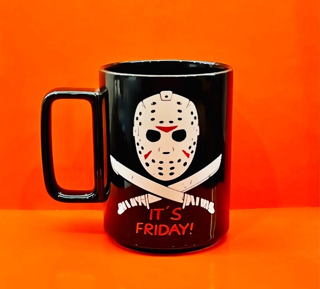 It's Friday Jason Voorhees Mug - Etsy