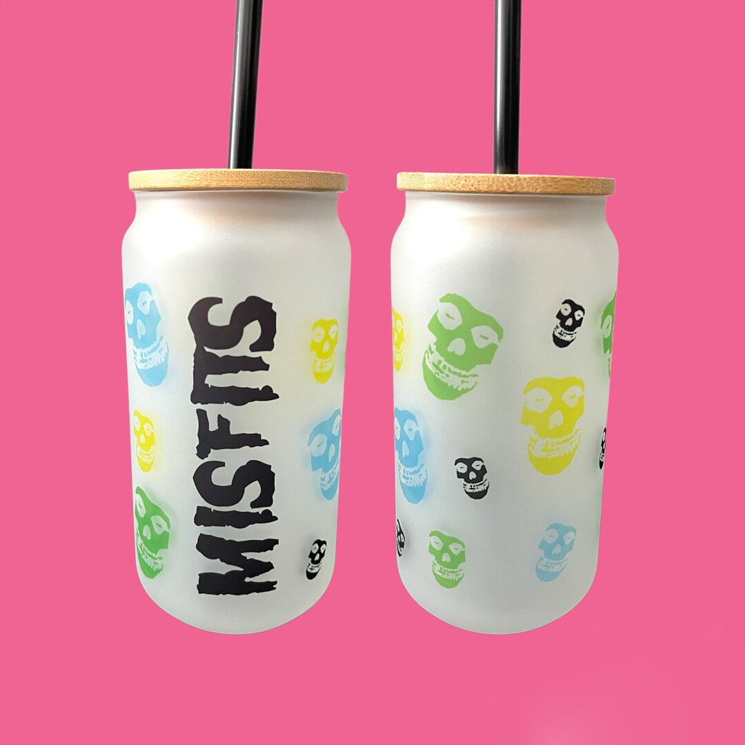 Misfits Glass Can Etsy