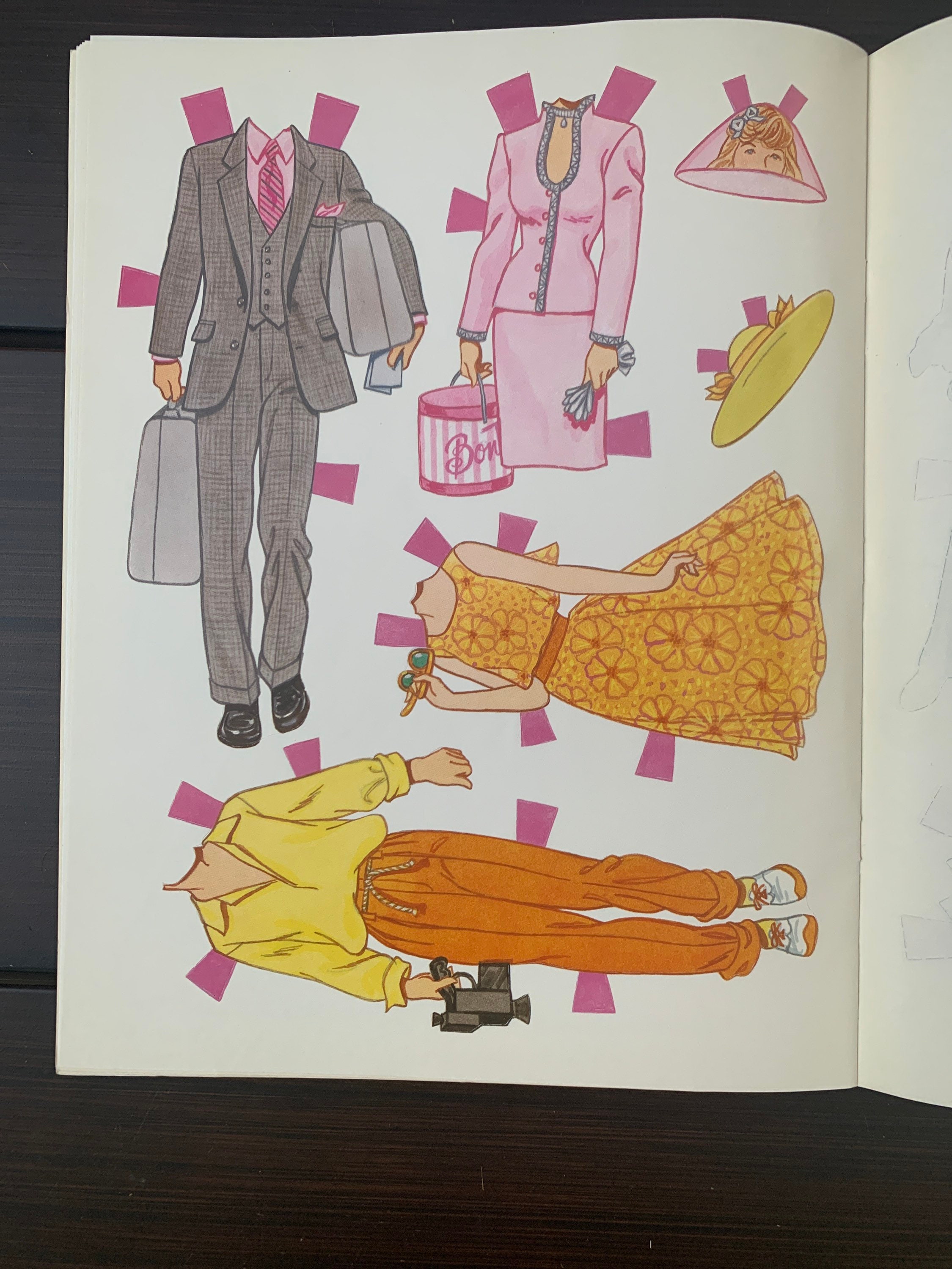 Bride and Groom Deluxe Paper Doll Book Vintage by Golden - Etsy