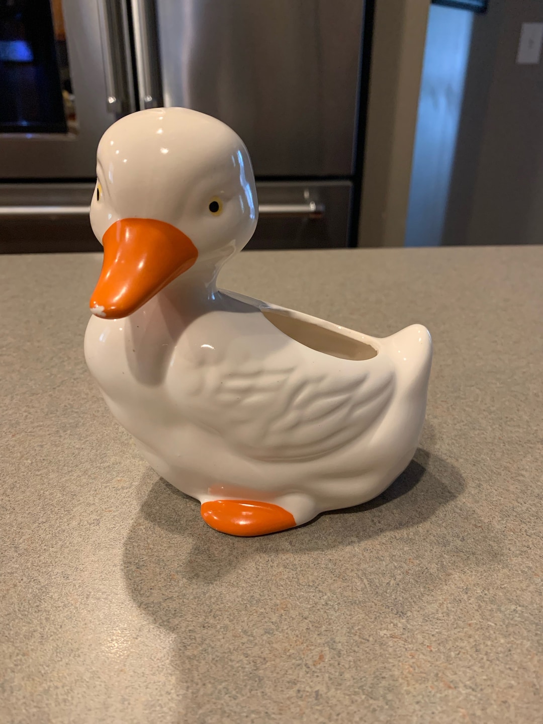 Ceramic Duck Planter Vase Vintage - Etsy