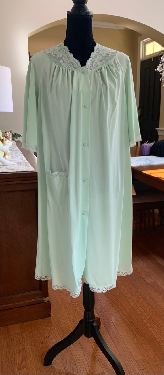 shadowline nylon robe green - Gem