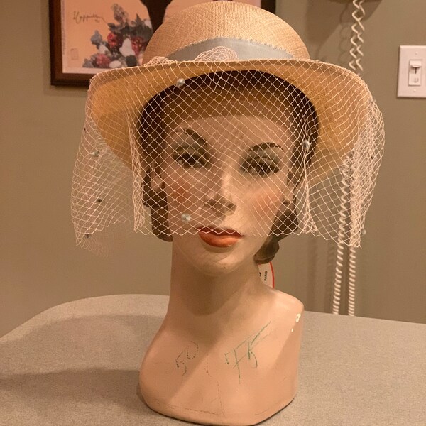 Vintage Adolpho Hat - Etsy