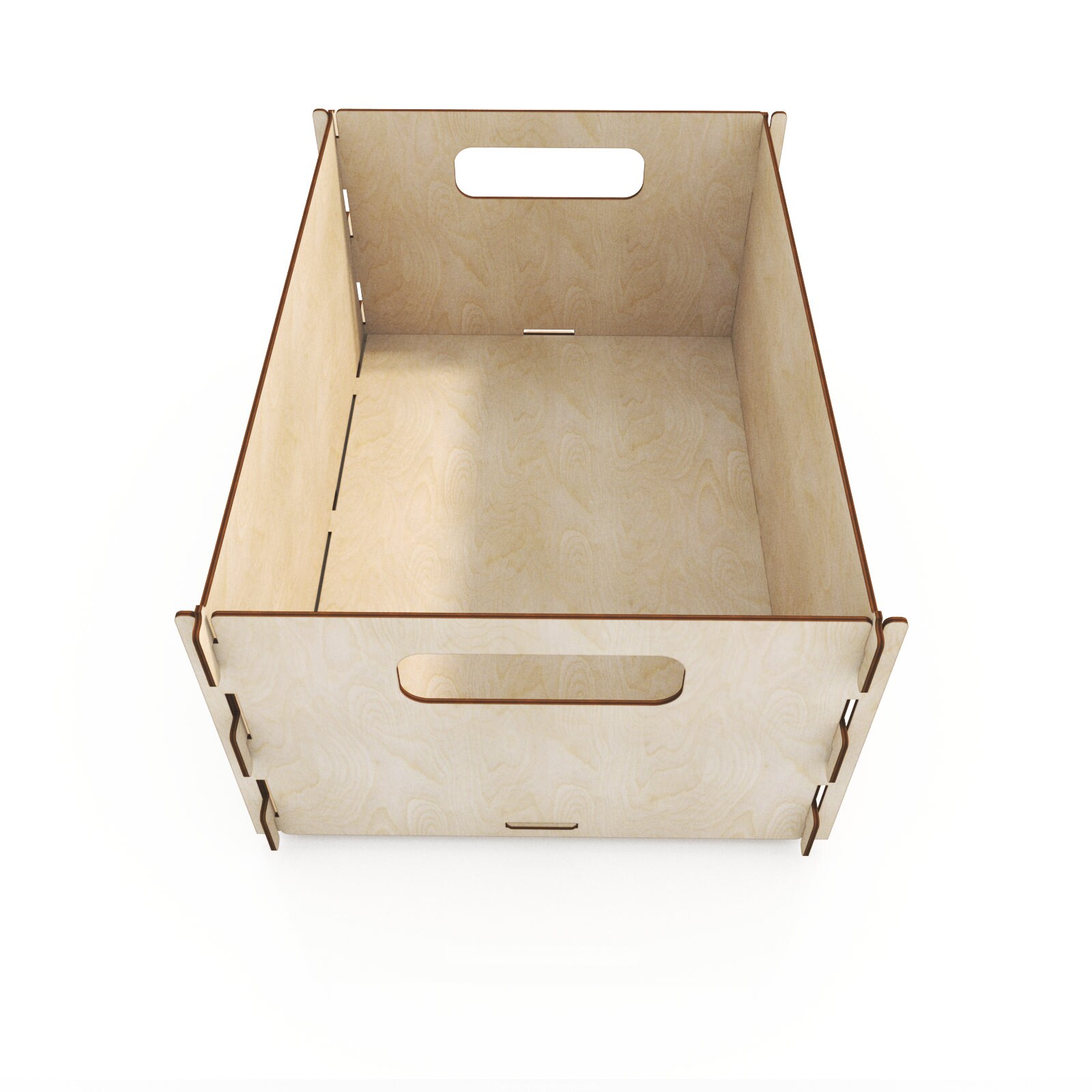 Storage Box Cnc Vector Model Files Dxf Svg Cdr Pdf Vector Etsy