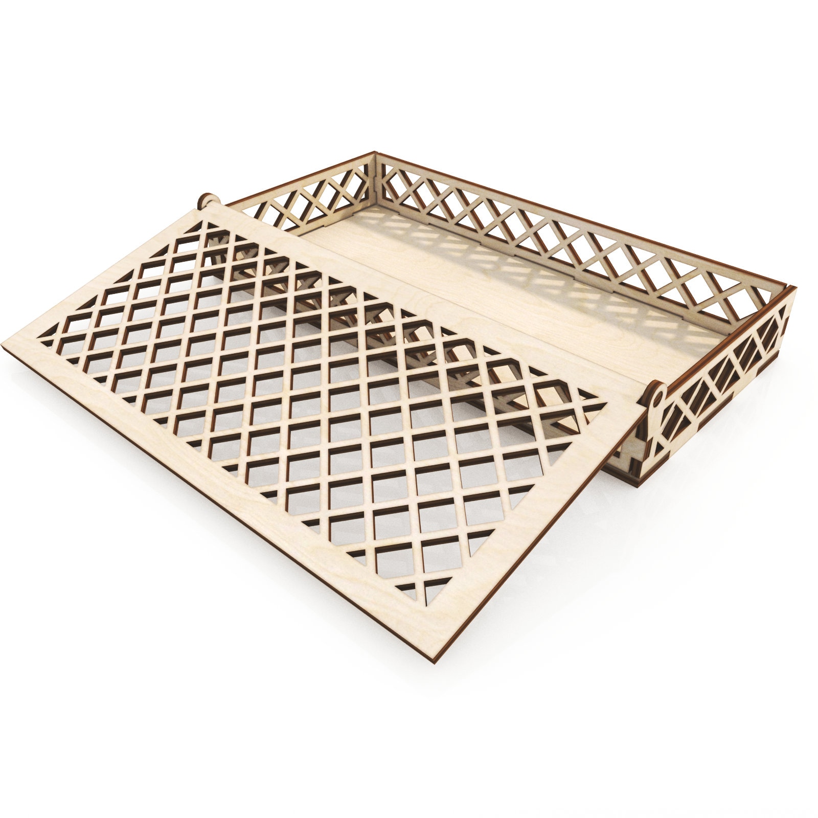 Petty Cash Box Plans A Wooden Box for Money Box Laser Cnc Cutting DXF ...