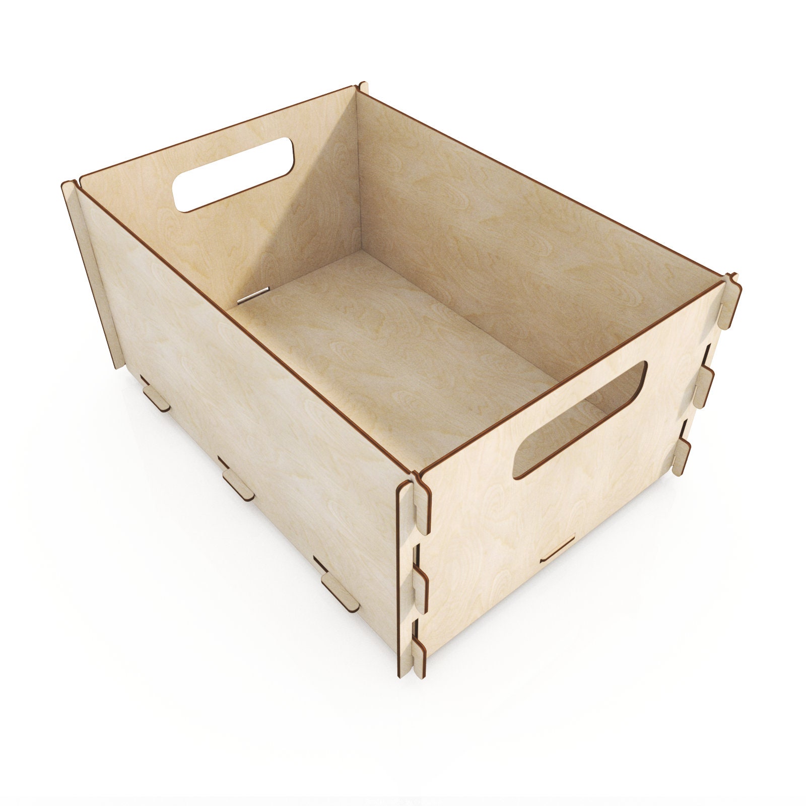 Storage Box Cnc Vector Model Files Dxf Svg Cdr Pdf Vector Etsy