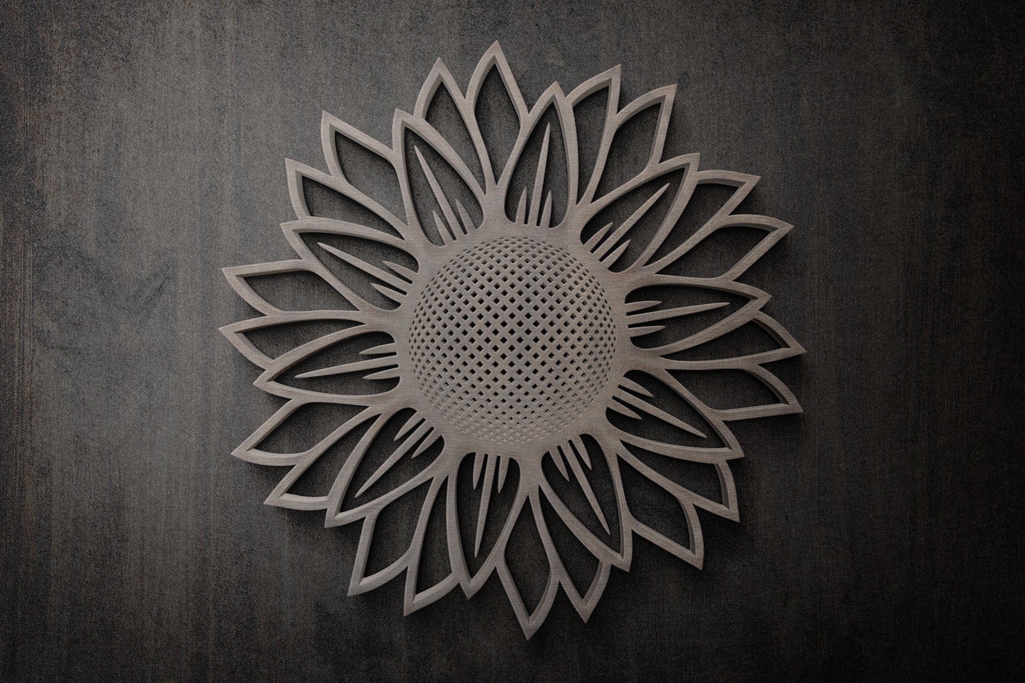 Sunflower SVG Floral SVG Digital Download for Laser Cut/cnc - Etsy Denmark