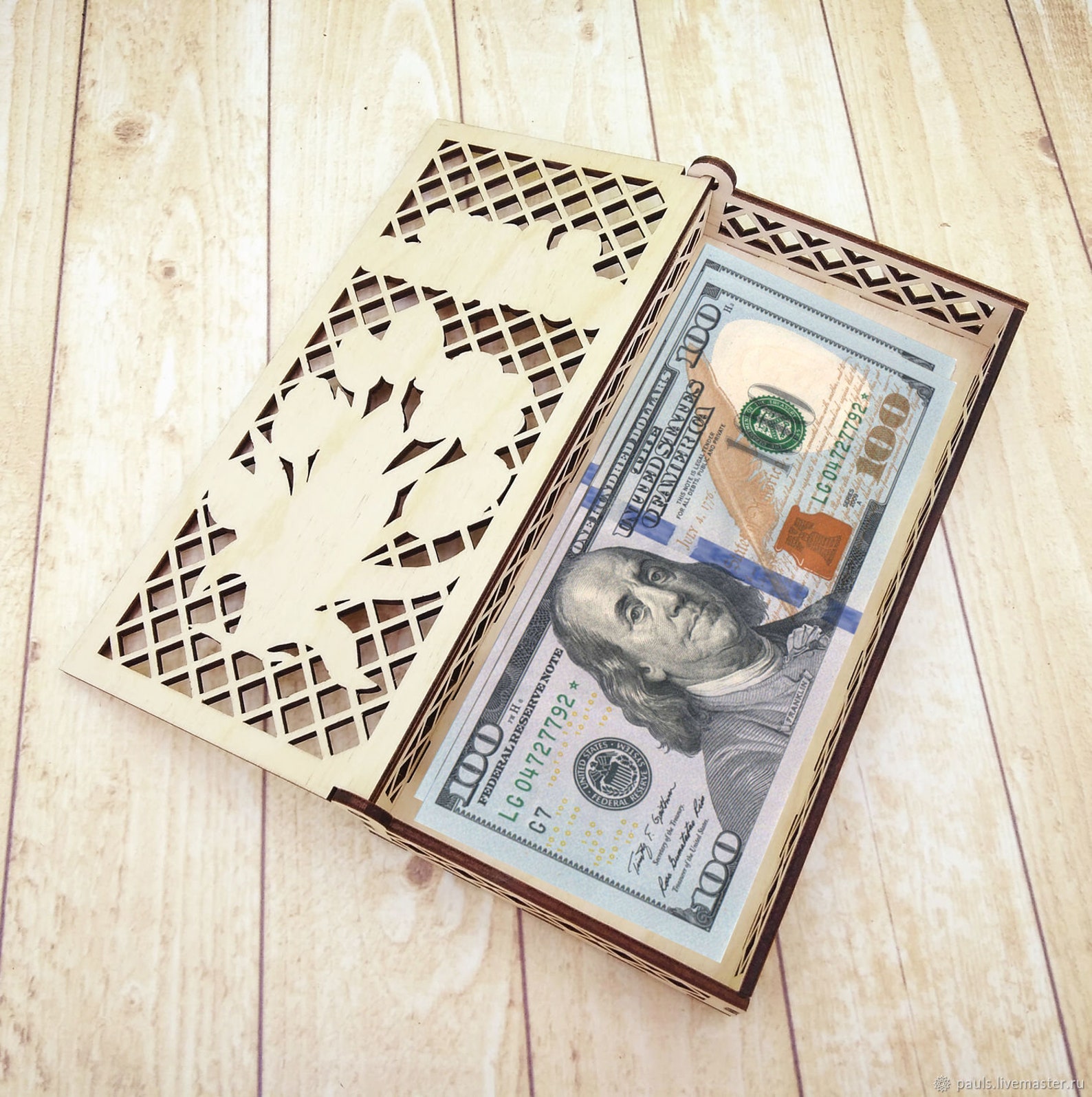 Petty Cash Box Plans A Wooden Box for Money Box Laser Cnc Cutting DXF ...