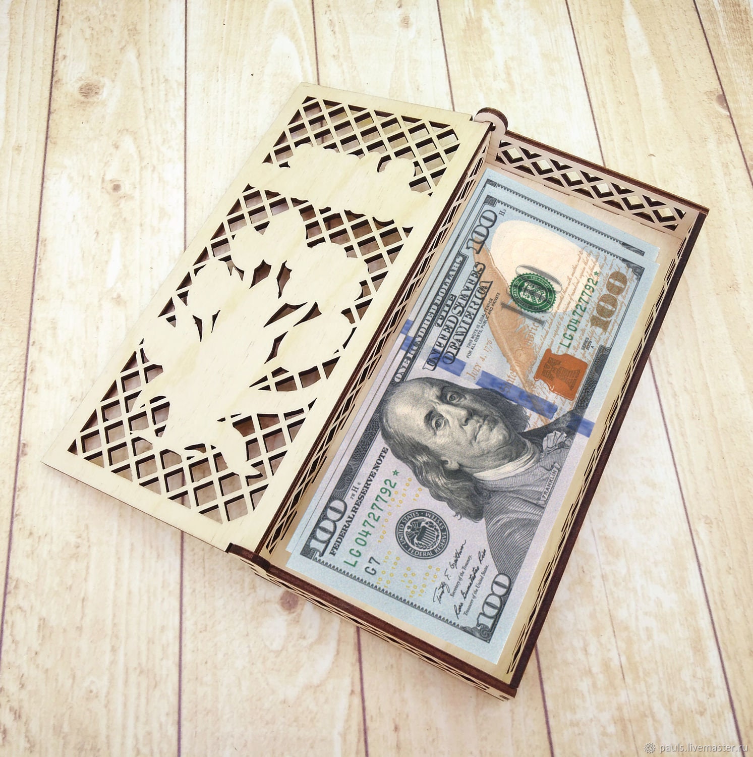 Petty Cash Box Plans A Wooden Box for Money Box Laser Cnc Cutting DXF ...