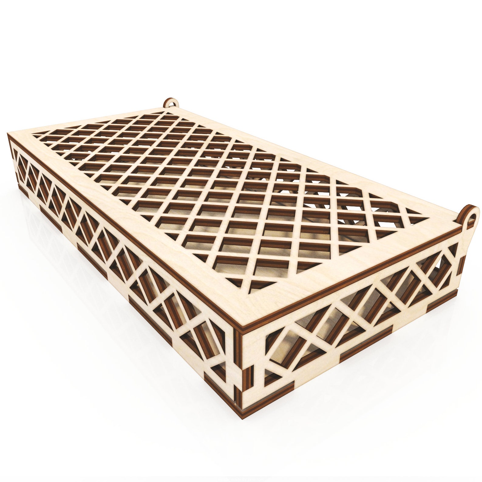 Petty Cash Box Plans A Wooden Box for Money Box Laser Cnc Cutting DXF ...