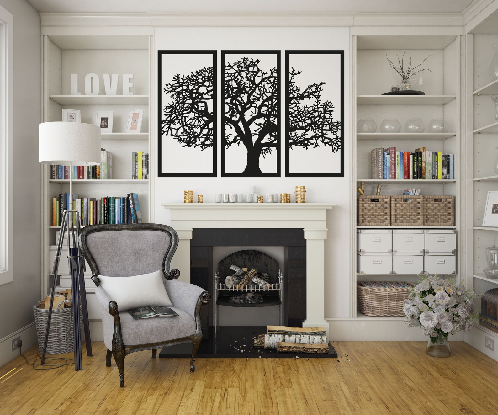 Tree of Life Wall Art Laser Cut Vector Files. DXF SVG CDR - Etsy