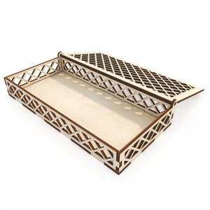 Petty Cash Box Plans A Wooden Box for Money Box Laser Cnc Cutting DXF ...