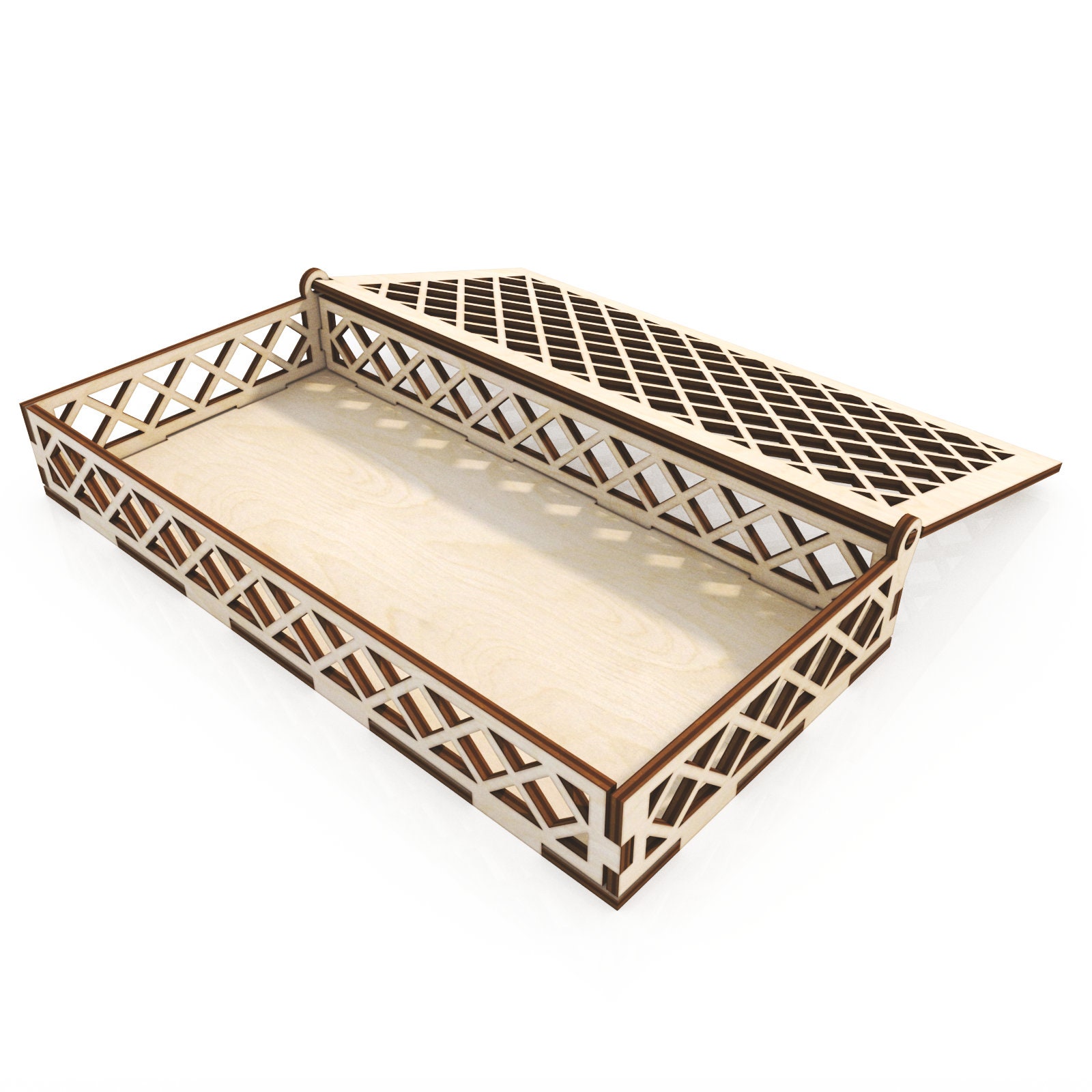 Petty Cash Box Plans A Wooden Box for Money Box Laser Cnc Cutting DXF ...