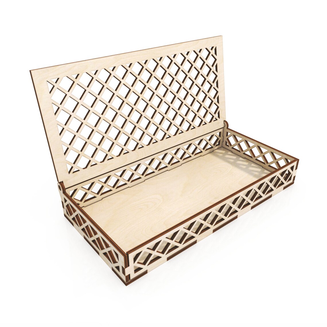 Petty Cash Box Plans A Wooden Box for Money Box Laser Cnc Cutting DXF ...