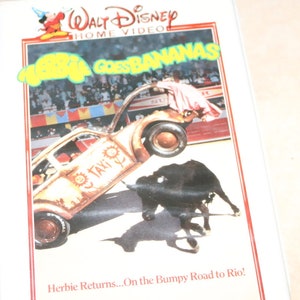 herbie goes bananas vhs