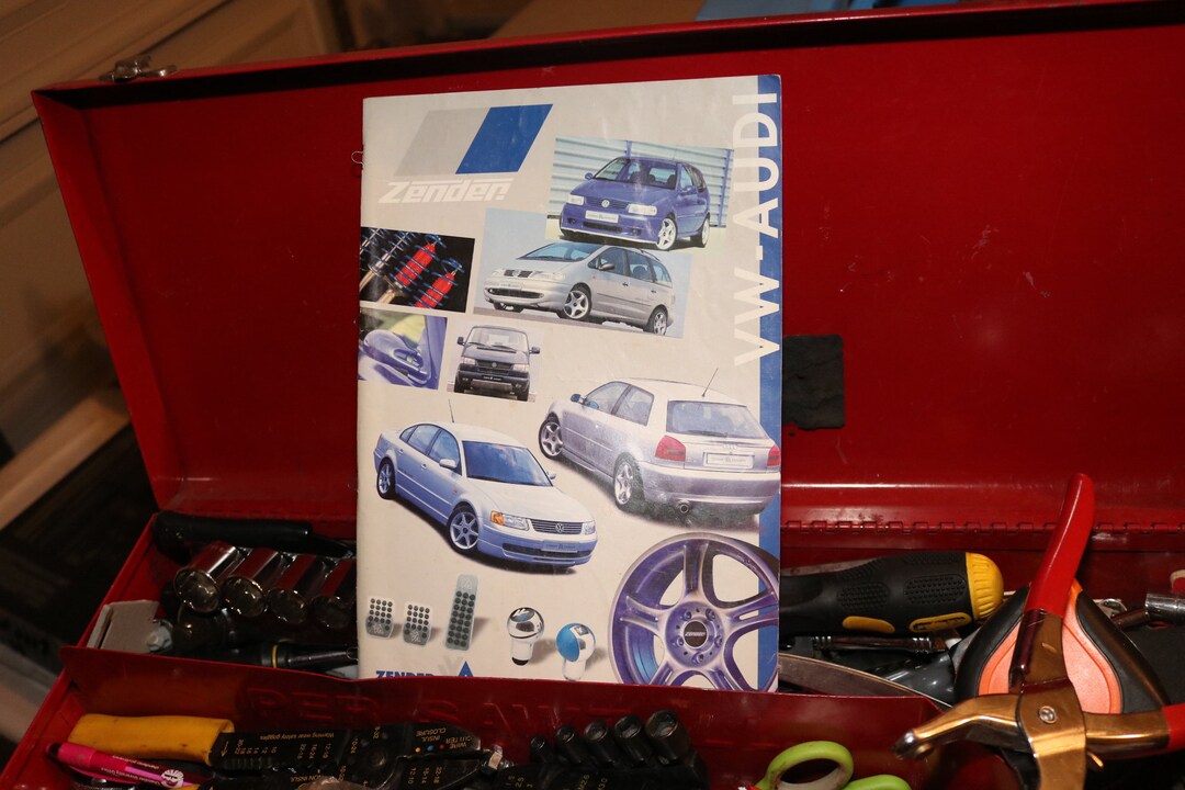 ZENDER 1990s Catalog VW MK 1 2 3 Golf Gti Corrado VR6 Wheels Audi A3 80 ...