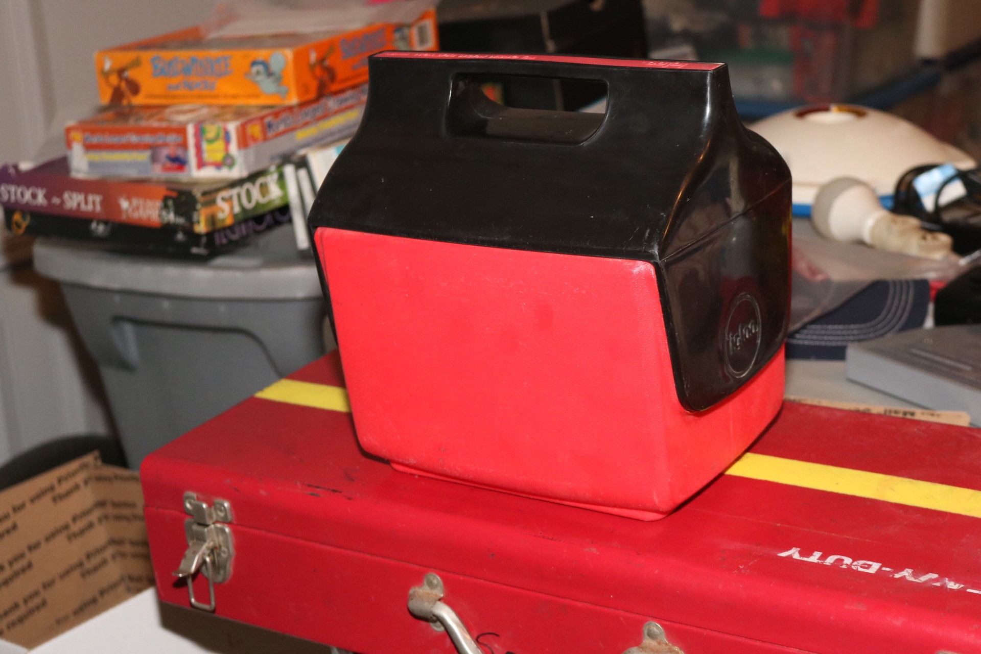 Drakkar Noir Race Igloo Ice Cooler (1992) Racecar Racetrack Race Track ...