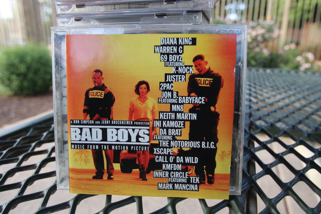 Bad Boys CD Soundtrack Vintage 1995 Movie 2pac Warren G Notorious BIG ...