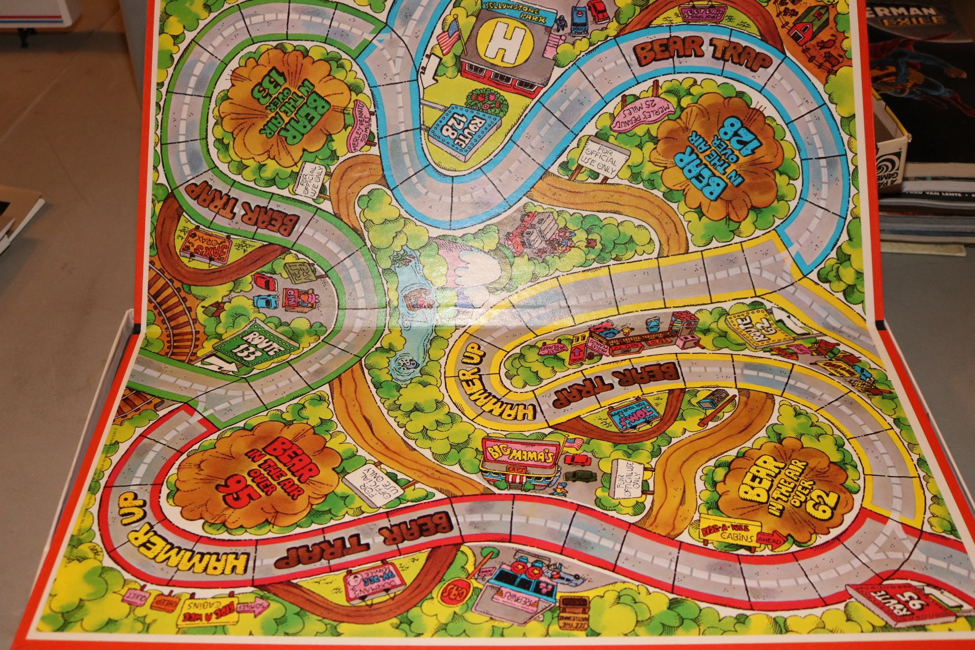 10-four Good Buddy Boardgame 1976 Vintage 1970s Trucker Rig CB Smokey ...