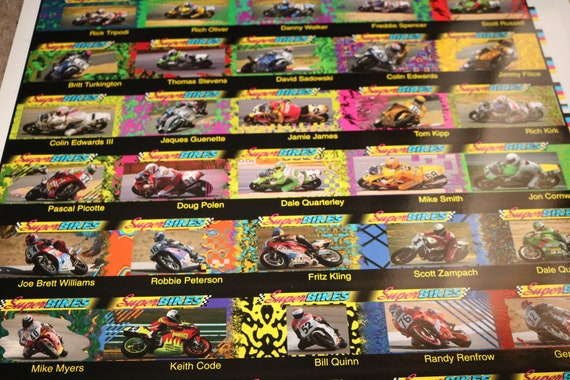 Superbike Cards 1993 Moto Racing Scott Russell Polen Spencer | Etsy