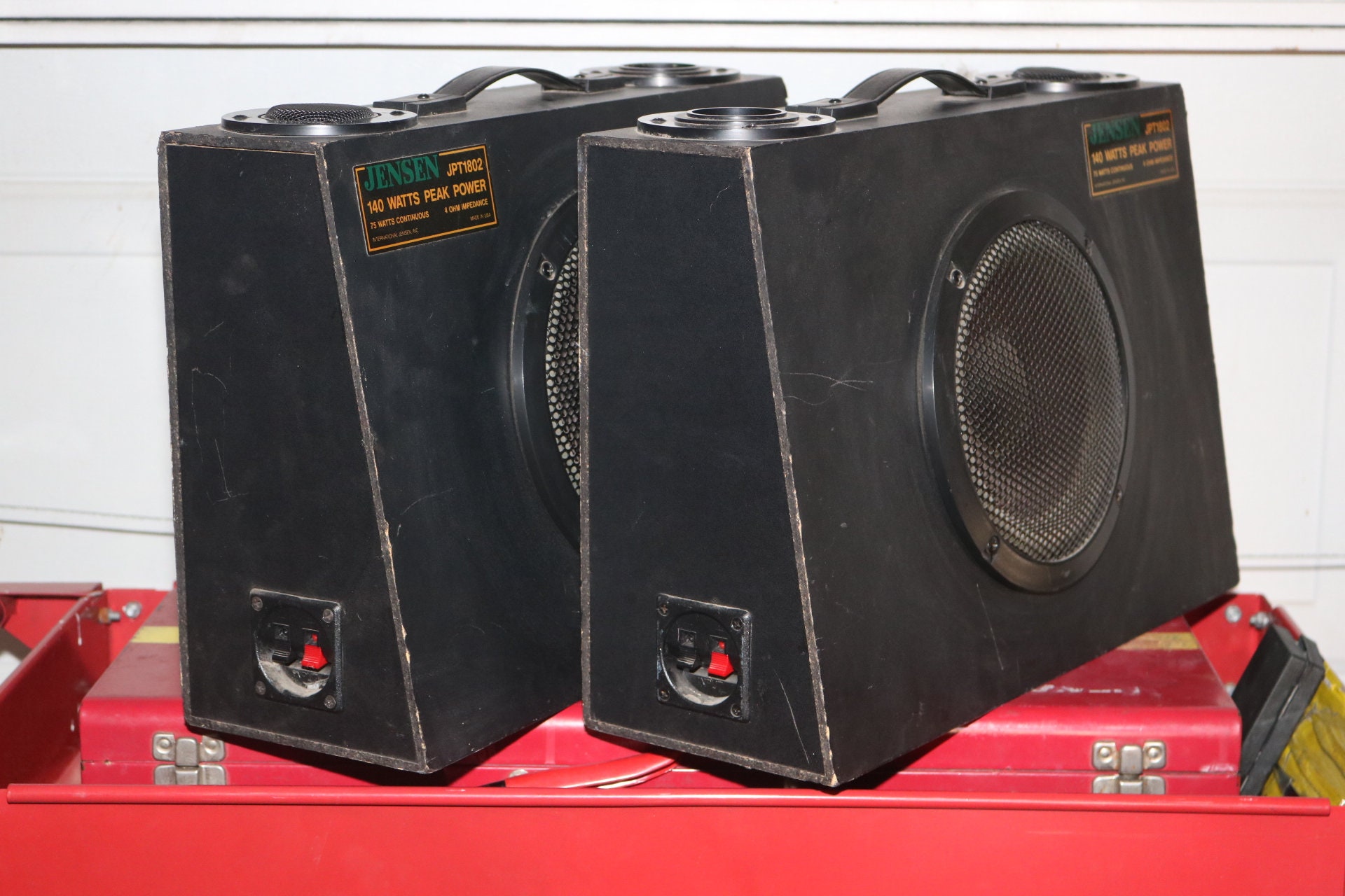 Jensen Speaker Box Wedge for Minitruck Auto Car Sub Woofer Mini Truck ...