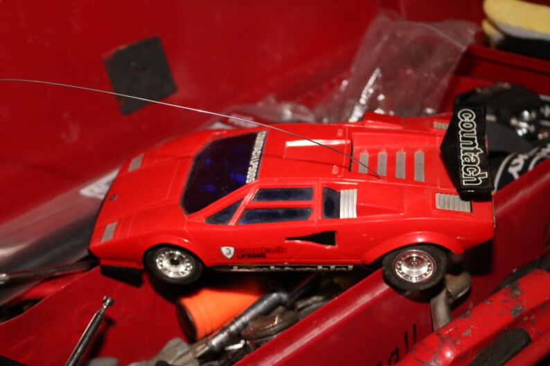 LAMBORGHINI Countach Radio Control Battery Toy Body Kit Ground Effects ...