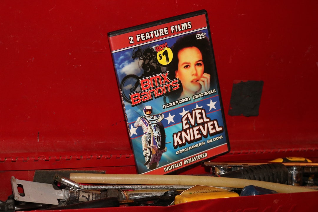EVIL KNIEVEL / Bmx Bandits 1980s Movies on Dvd Vintage Motocross Baja ...