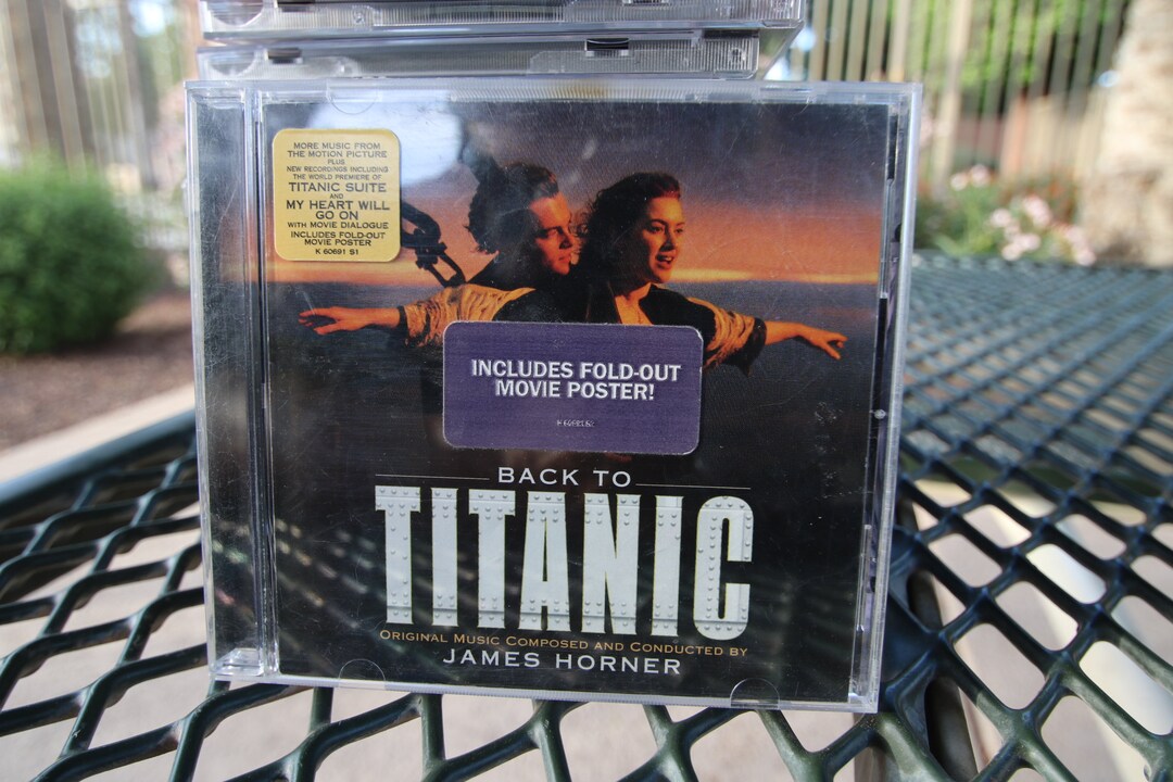 Back to Titanic CD Soundtrack Vintage 1998 Movie - Etsy