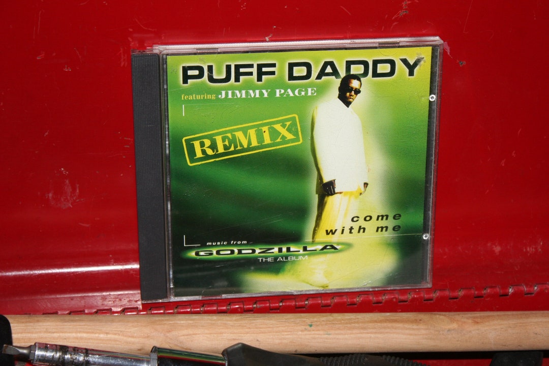 Puff Daddy CD 1998 "come With Me" Godzilla Son From Soundtrack CD ...