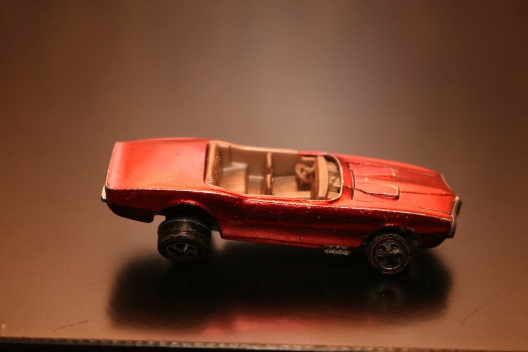 HOT WHEELS Custom Firebird Red 1968 Redline Vintage Red Line - Etsy