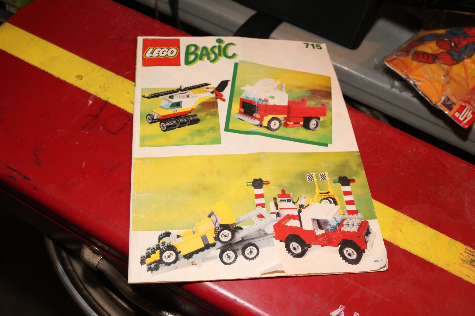 LEGO 1990 Paperwork for Basic 715 Funny Car Race Car Trailer Jeep ...