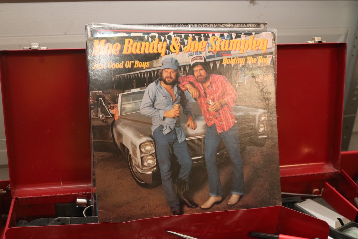 Moe Bandy and Joe Stampley RECORD Just Good Ol Boys 1979 Vinyl Funny ...