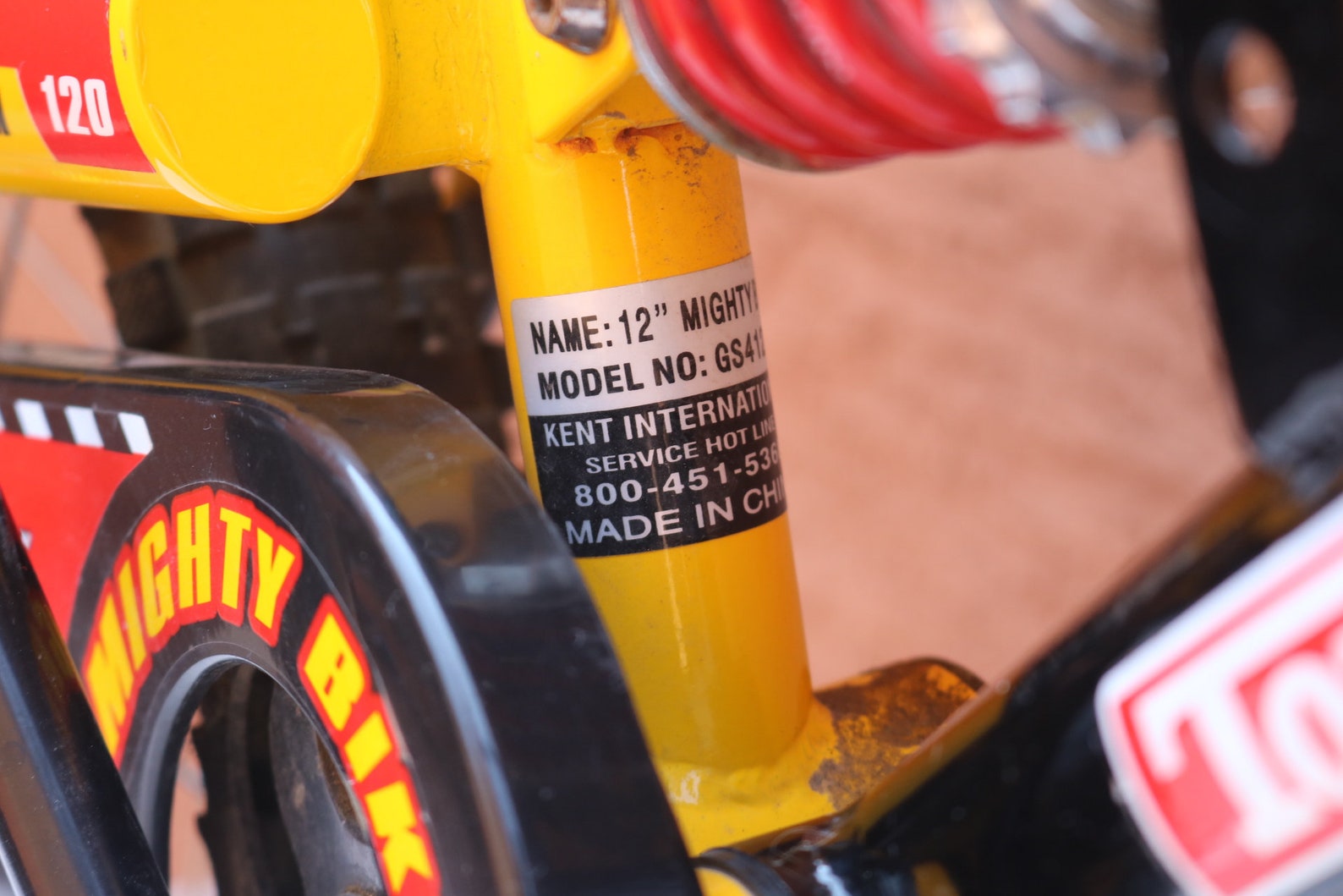 TONKA Mighty Bike 120 Dual Shock Mountain Mini BMX Bicycle Tonka ...