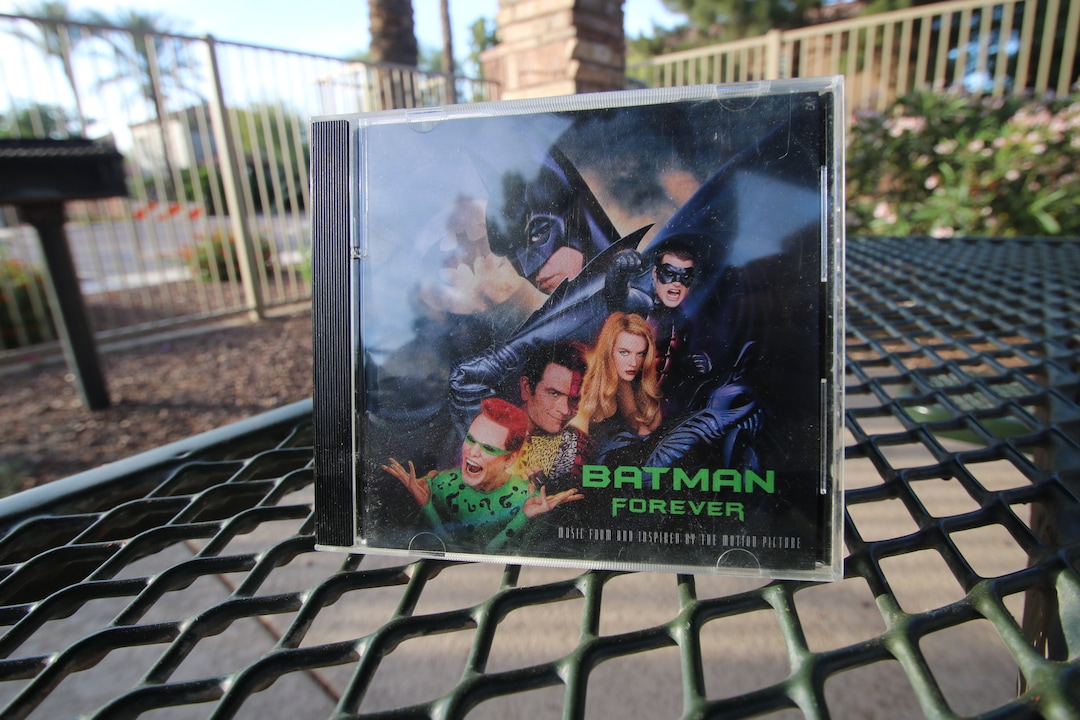 Batman Forever CD Soundtrack Vintage 1990s Batmobile Bat Mobile Movie ...