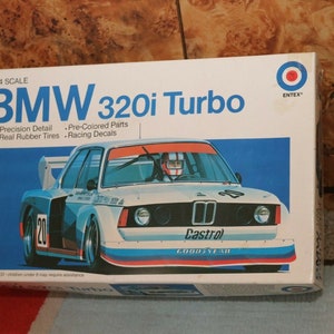 BMW 320i TURBO J5 Model Kit Vintage 1980 Widebody 320 I DTM E25 E26 ...