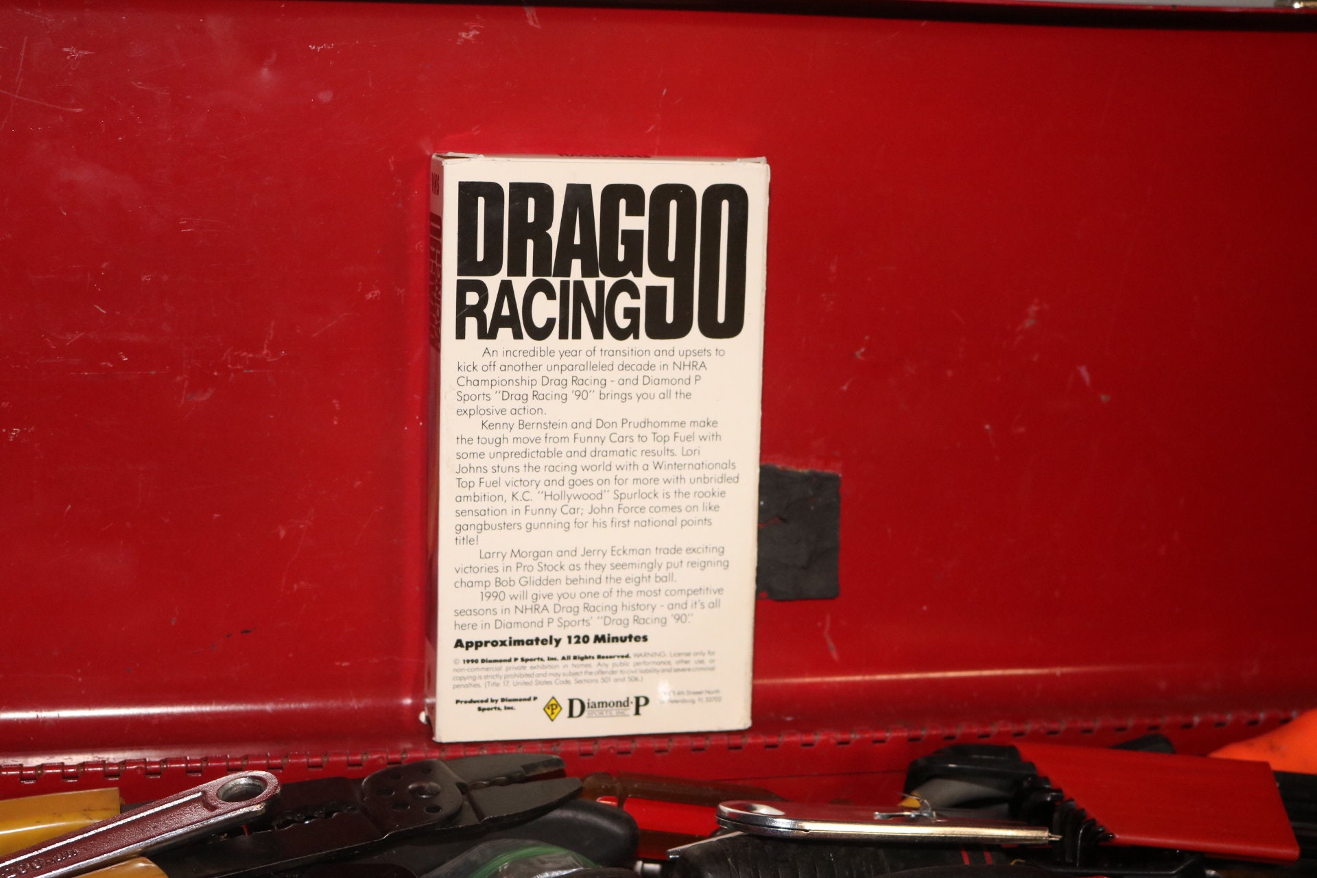 1990 NHRA Drag Racing VHS Tape Funnycar Funny Race Racecar Obscure ...