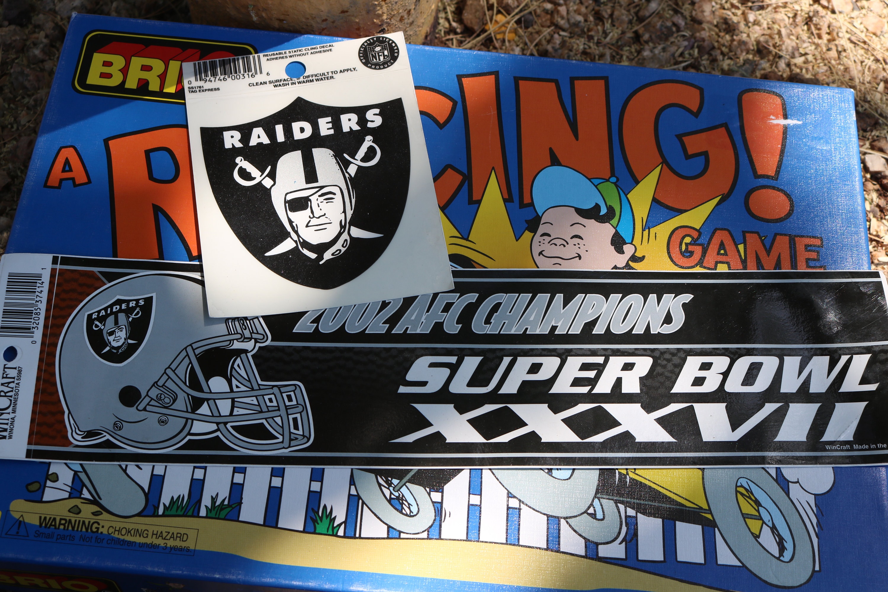 Oakland Raiders Bumper and Window Stickers Los Angeles Football Team - Etsy