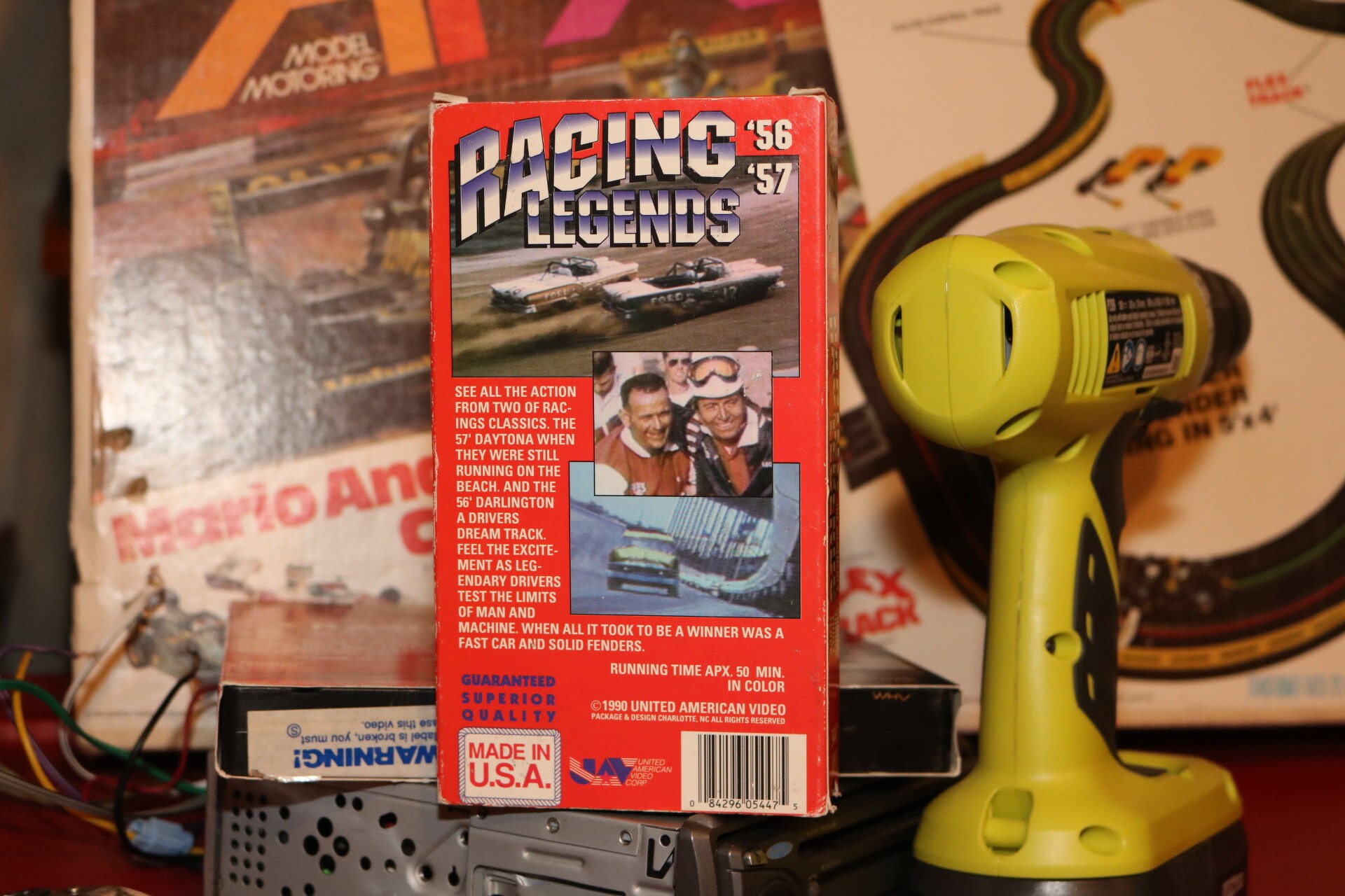 RACING LEGENDS VHS Tape 1956 Daytona 1957 Darlington Race Racecar ...