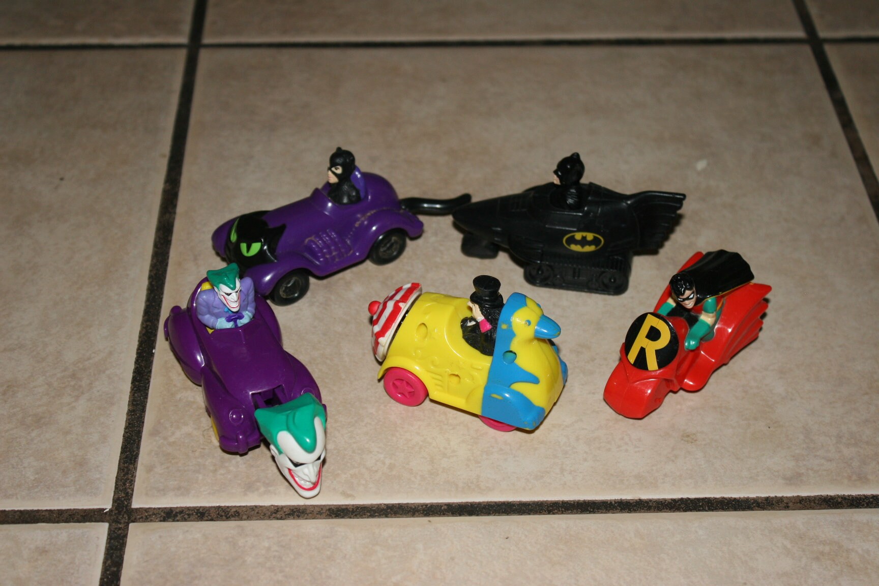 Batman the Animated Series Mcdonalds Toy Set Toy Vintage 1990s - Etsy