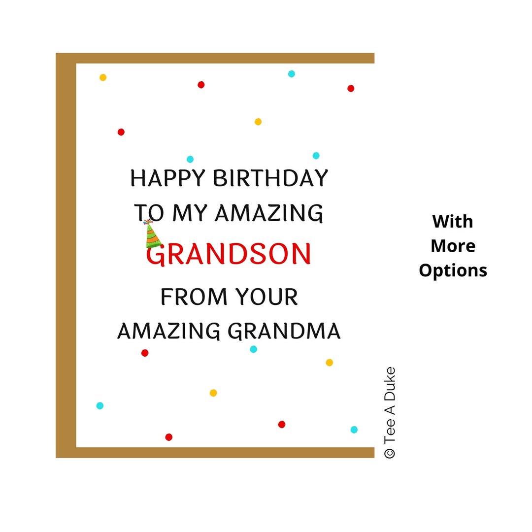 Birthday Card For Grandson Amazing Grandson Birthday Card Funny birthday-card-for-grandson-amazing-grandson-birthday-card-funny