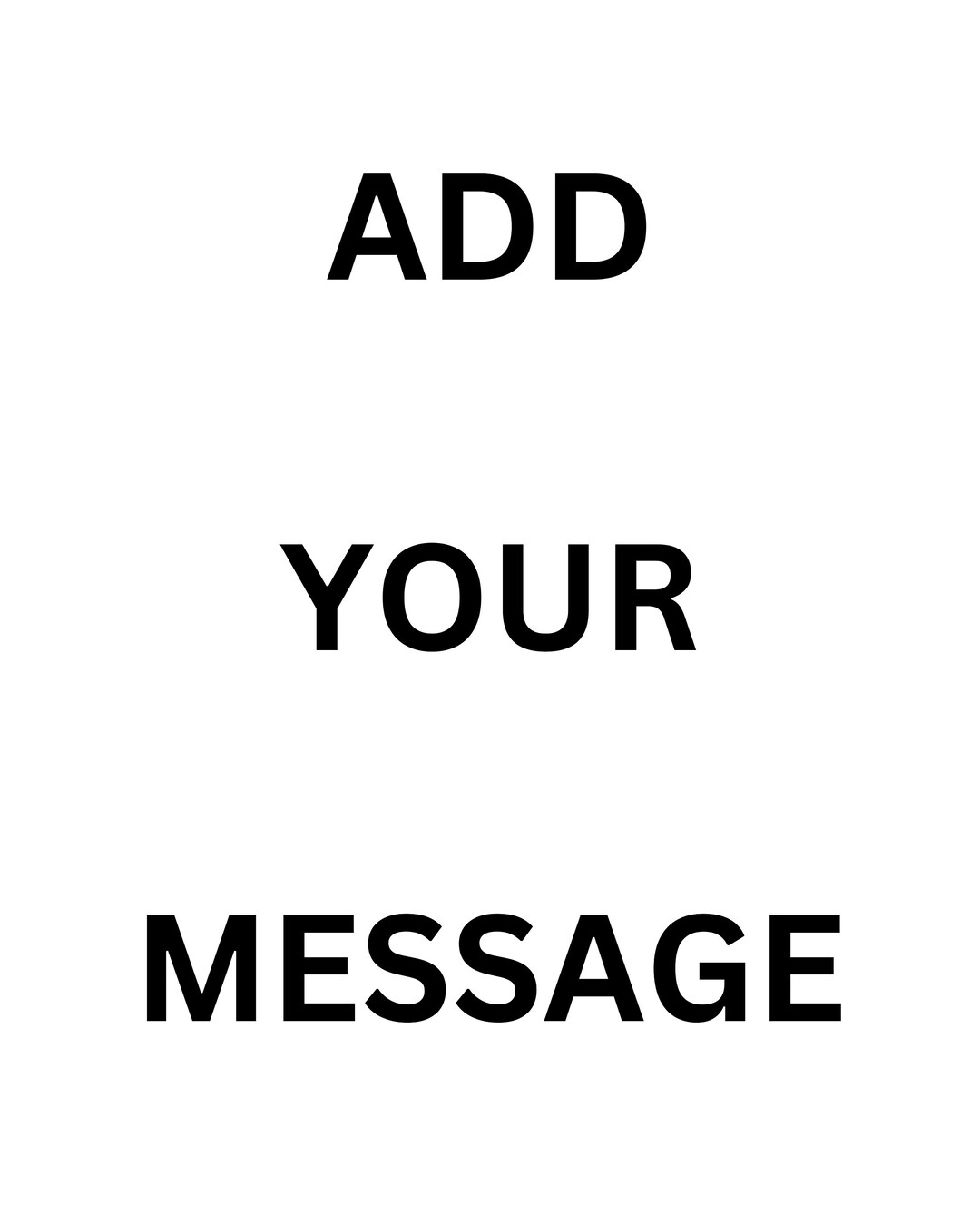 An Upgrade to Add Your Message Inside the Card - Etsy