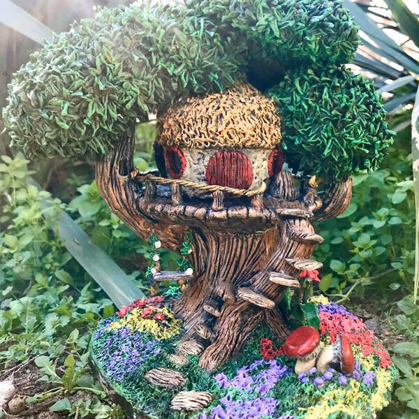 Clay Fairy House - Etsy