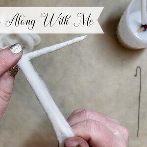 Let's Make Spun Cotton Icicles Kit - Etsy