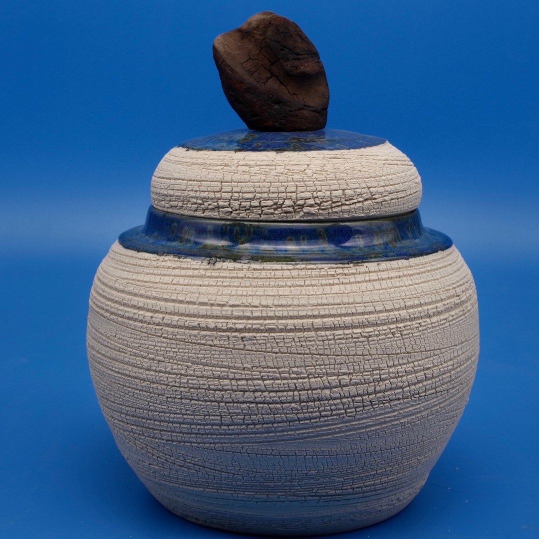 Serenity Container and Lid, Cookie Jar, Treasure, Approx 8 High X 7 ...