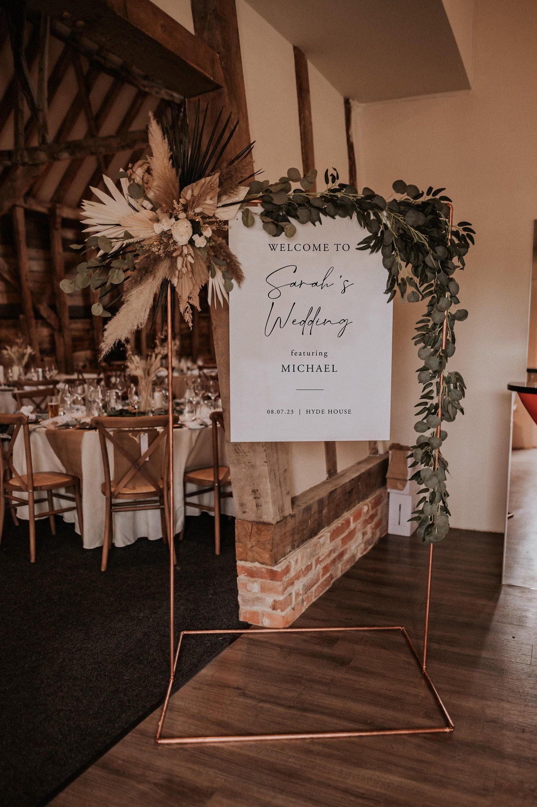 FEATURING Wedding Welcome Sign, Wedding Welcome Sign, Personalised ...