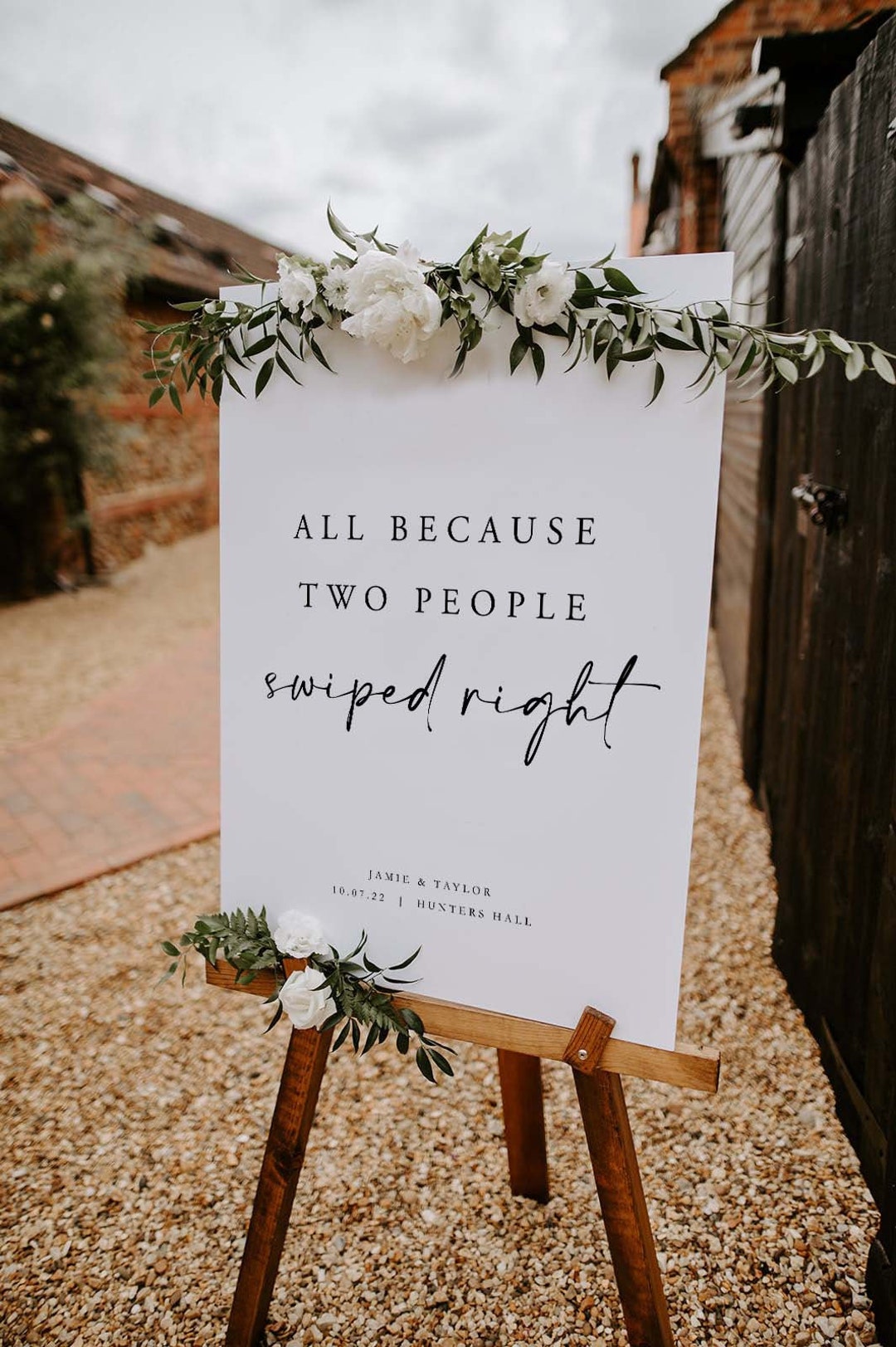 Welcome Wedding Sign, Wedding Welcome Sign, Welcome to Our Wedding Sign ...