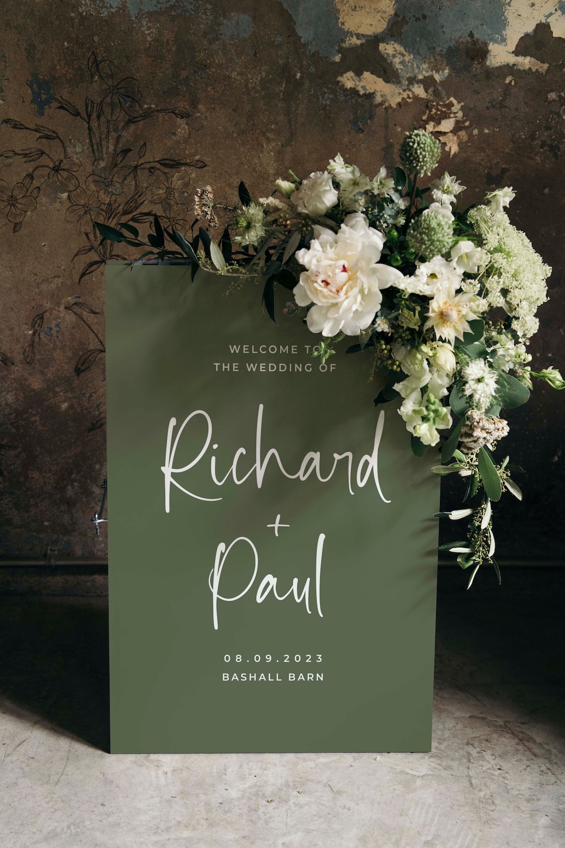 Wedding Welcome Sign Wedding Entrance Welcome to Our Wedding - Etsy