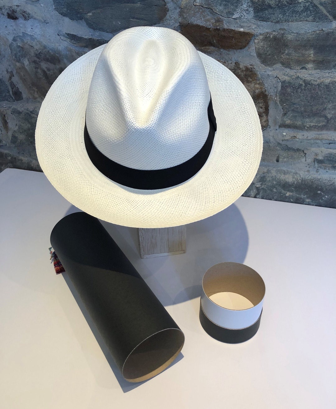 Genuine Handmade Panama Hat With Travel Tube From Cuenca - Etsy