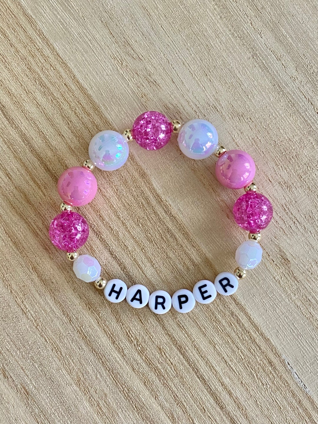 Clara | Kids Name Bracelet - Etsy