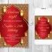 Moroccan Invitation, Arabian Nights Invitation, Moroccan Birthday ...
